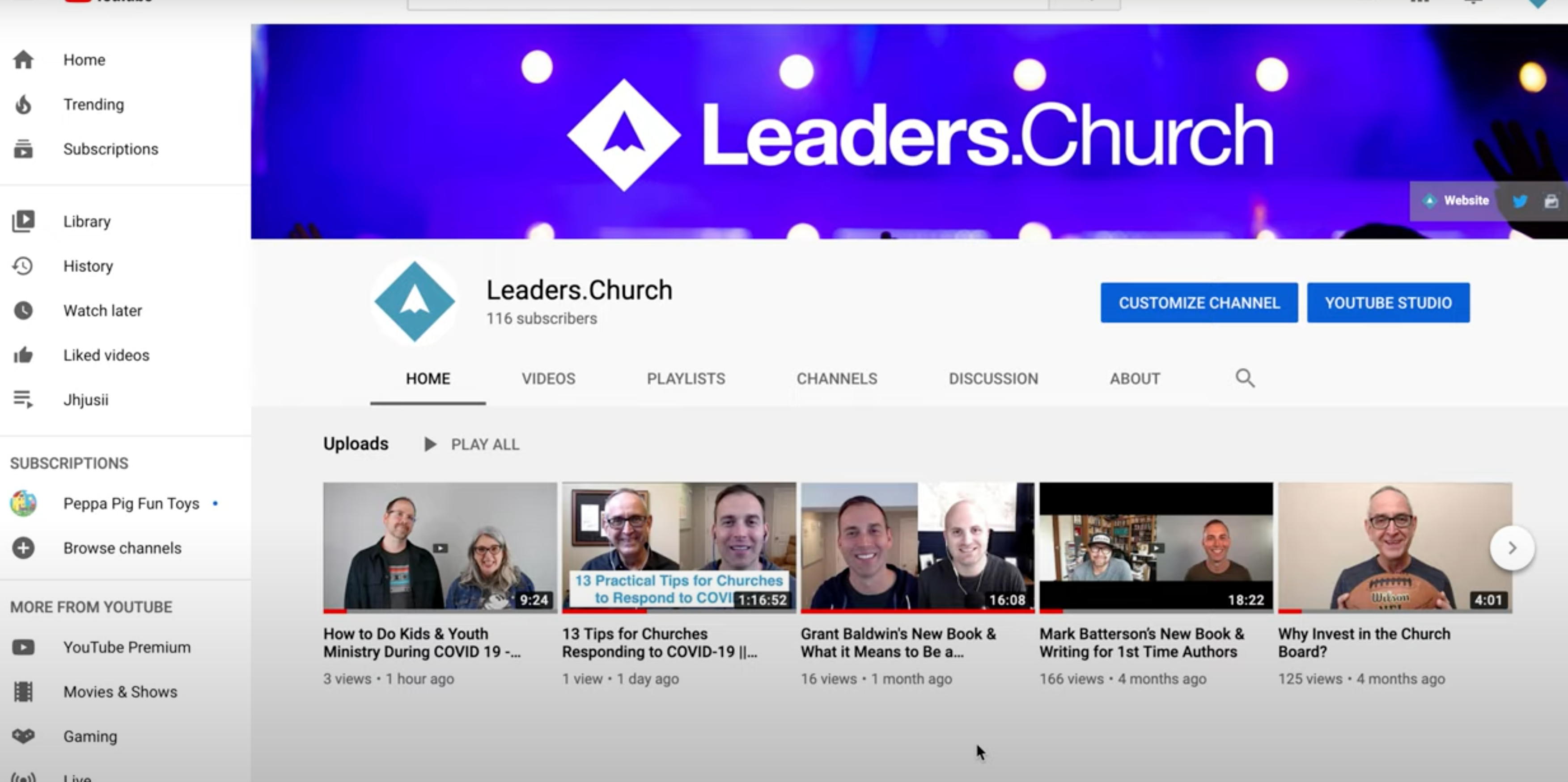 How to Post a Church Service Video on YouTube - Leaders.Church